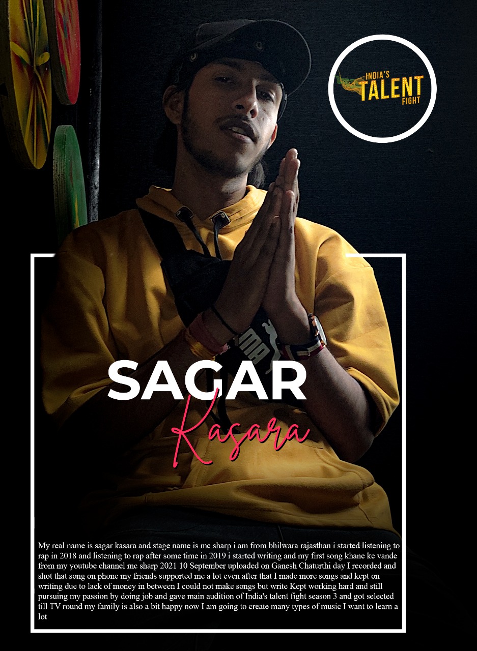 ITF MC SHARP (SAGAR KASARA) RAJASTHAN RAPPERS - ITF