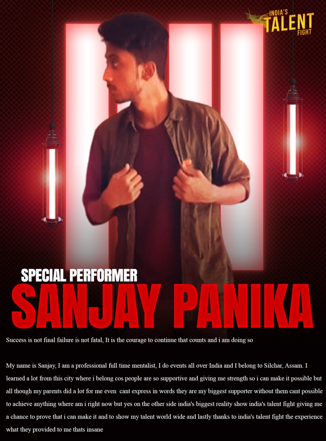 ITF SPECIAL PERFORMER SANJAY PANIKA DELHI - ITF