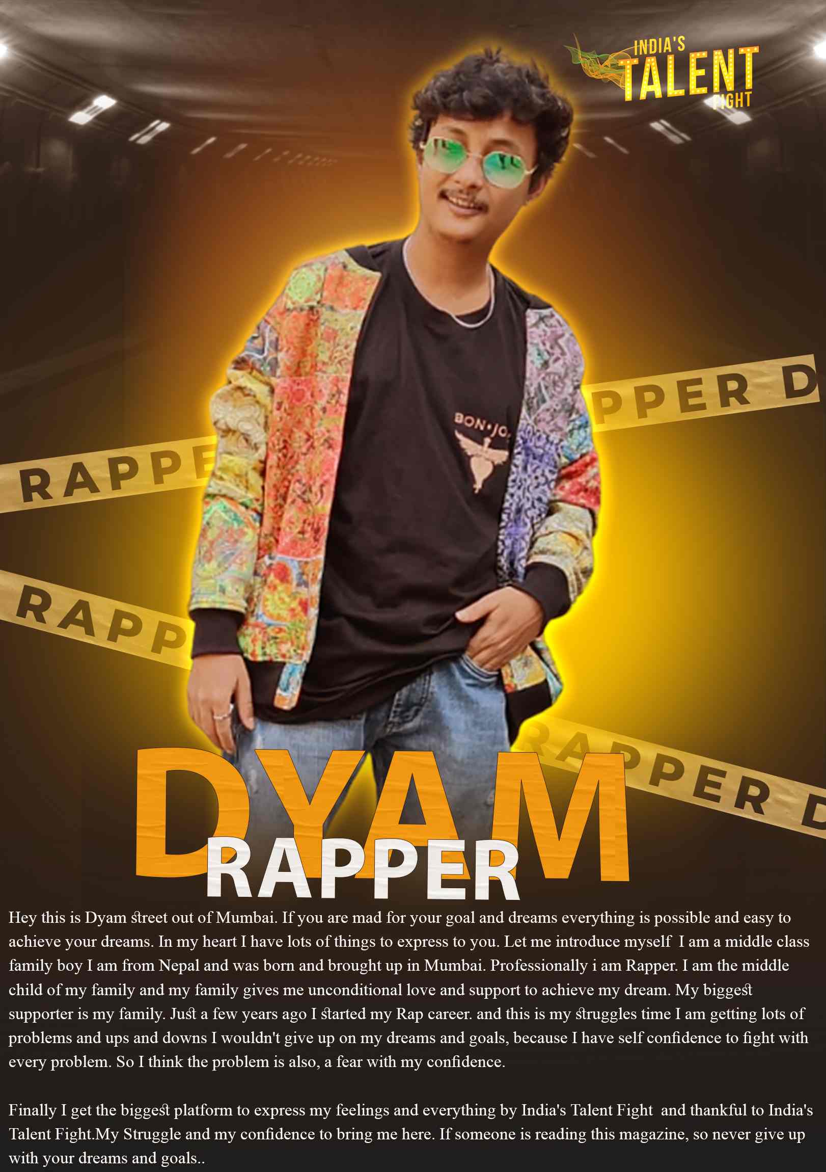 ITF RAPPER DYAM MUMBAI - ITF